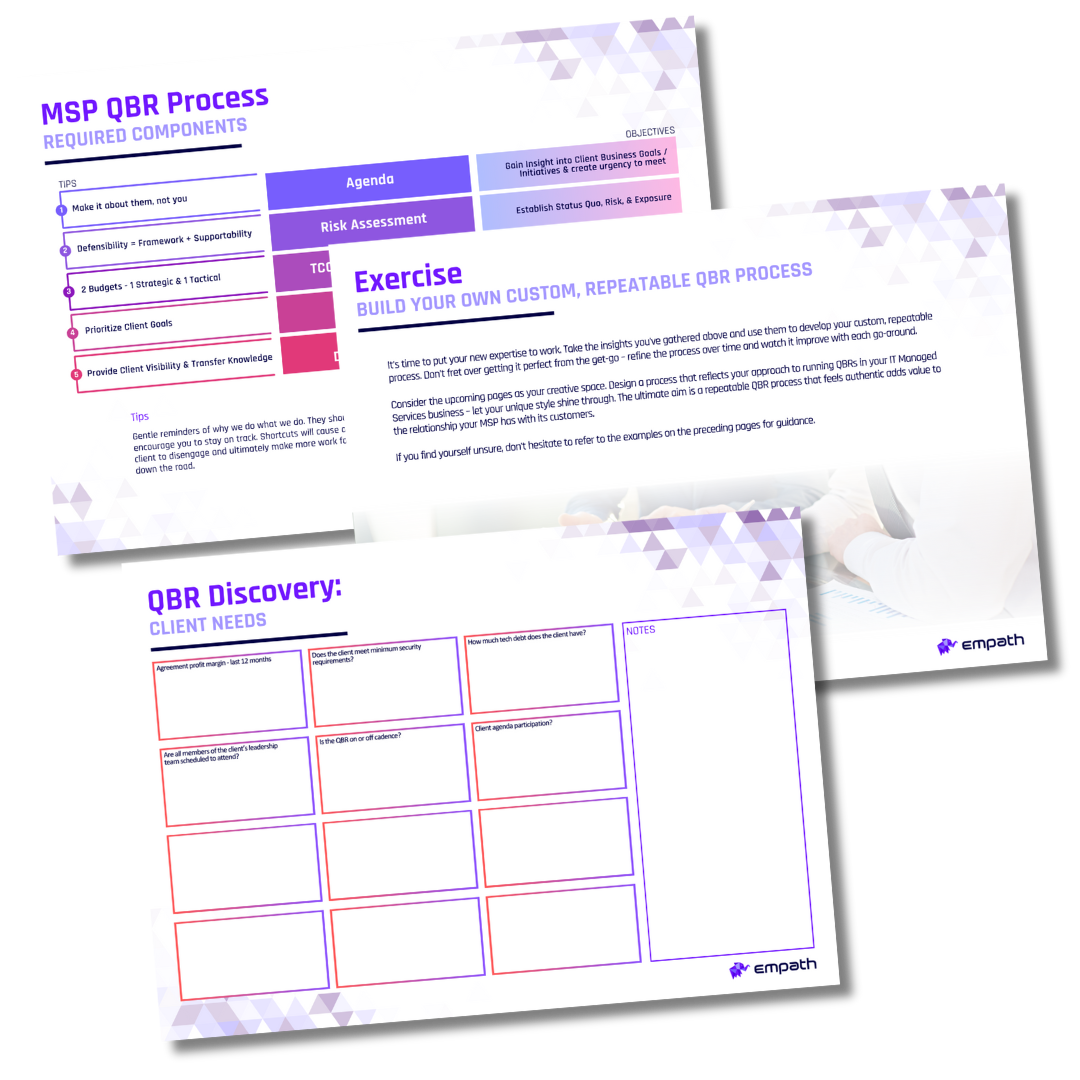 MSP QBR Process Builder